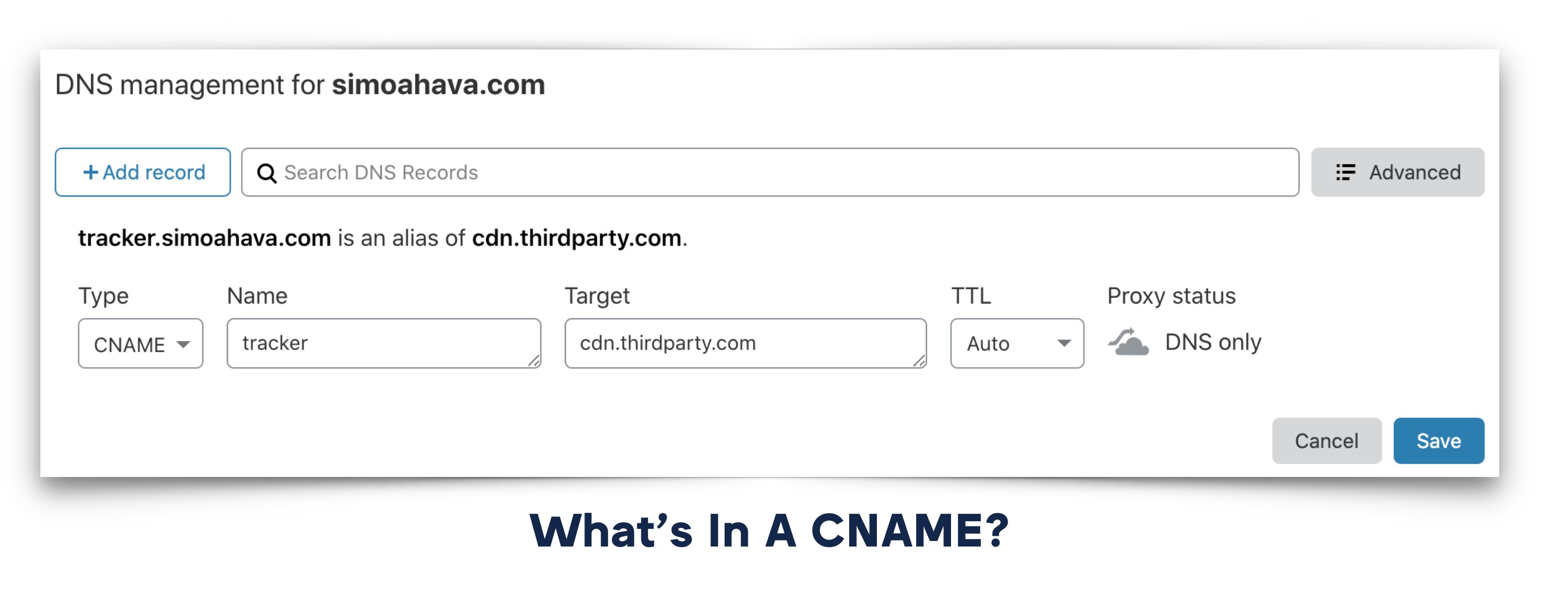 What s In A CNAME Simo Ahava s Blog What s In A CNAME Simo Ahava s Blog